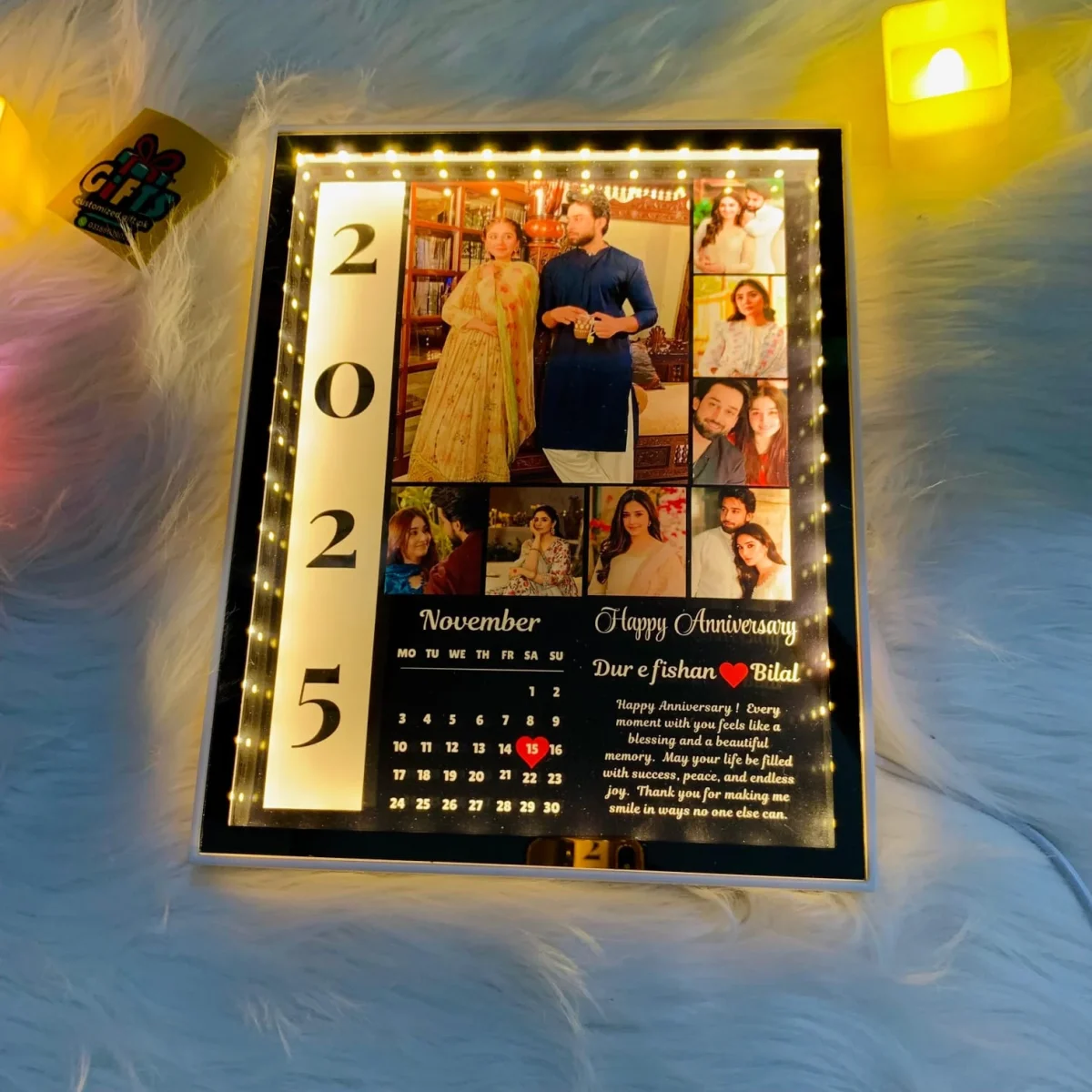Customized 2 in 1 3D Magic Mirror Frame – CustomizedGift.PK